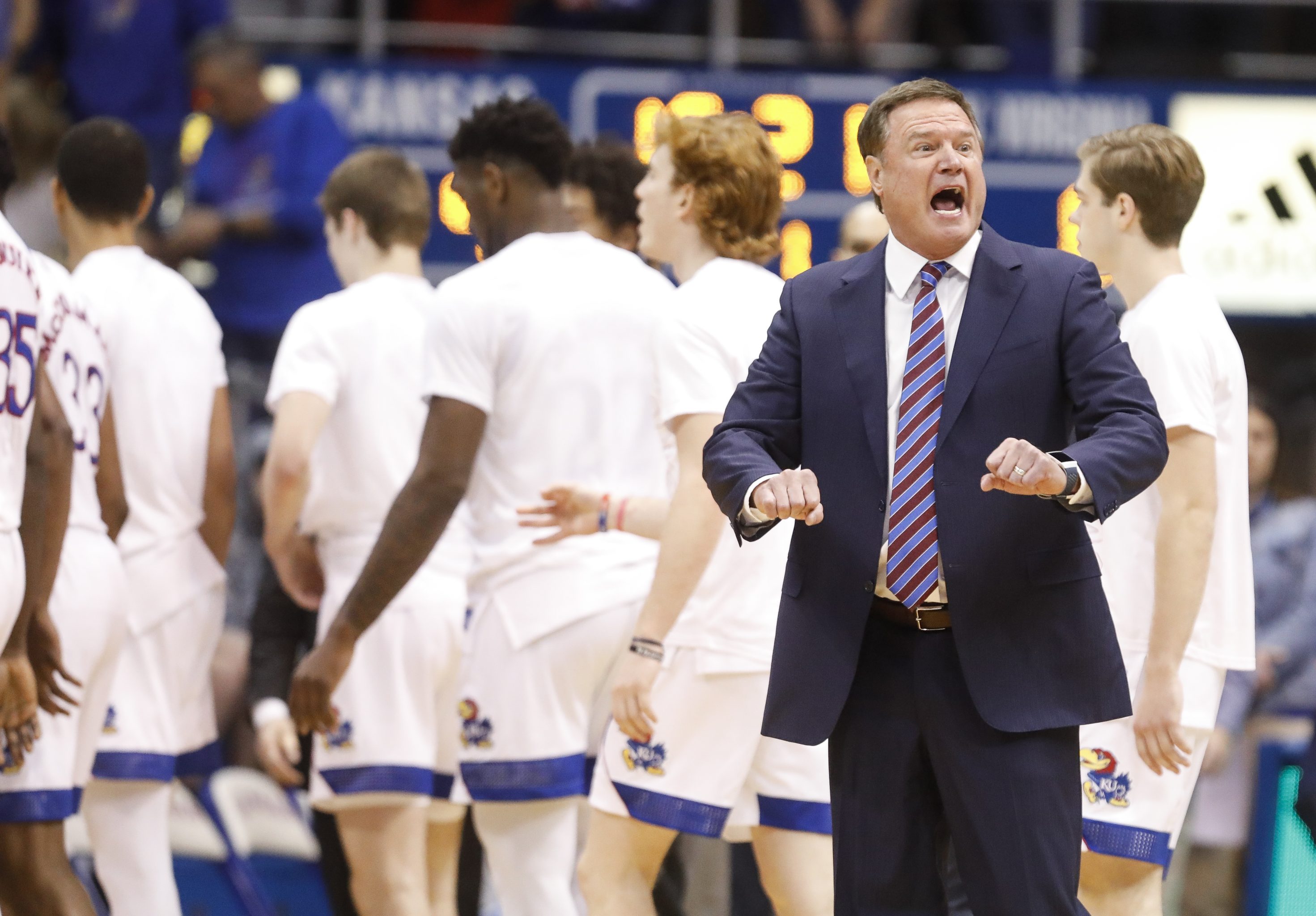 Tale of the Tait | Kansas coach Bill Self explains system of scoring ...